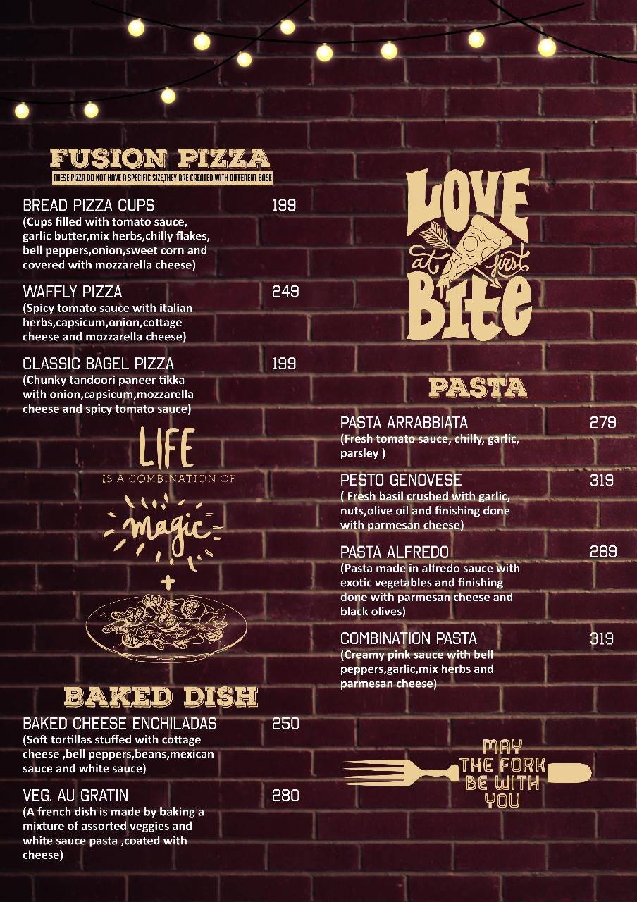 Menu at BEAN THERE, DRANK THAT!, Surat