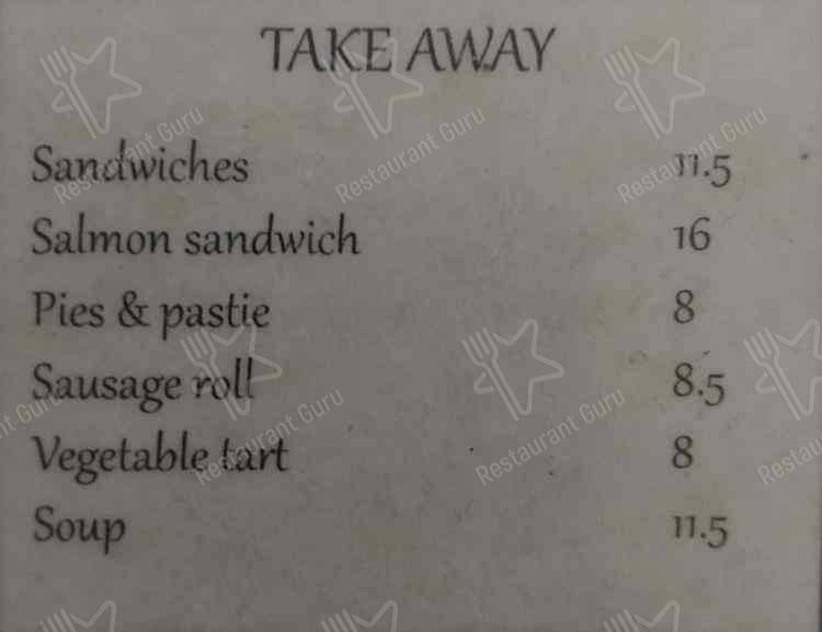 Menu at Babka Bakery Cafe, Fitzroy