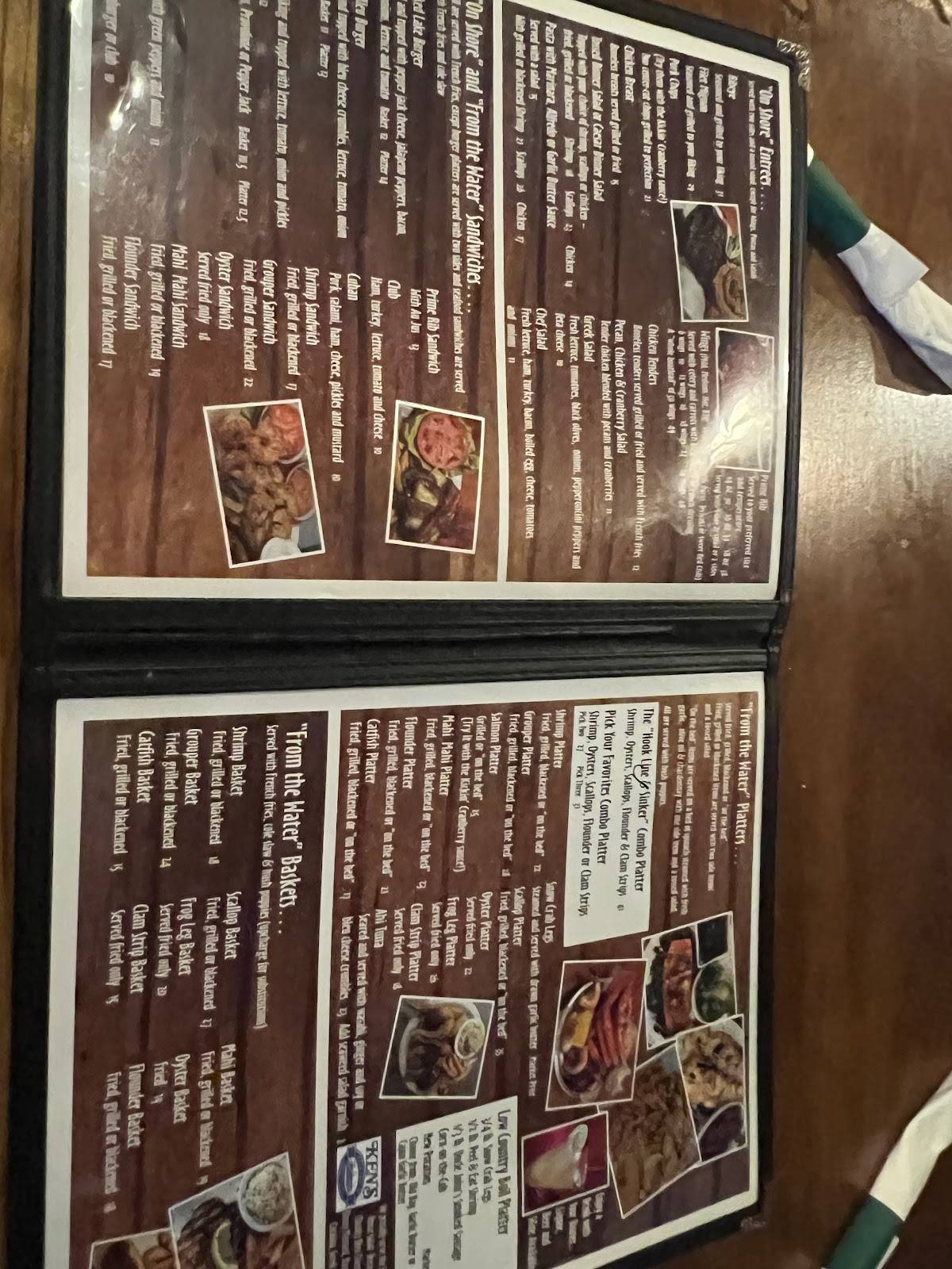 Menu at The Crooked Bass Grill and Tavern pub & bar, Babson Park