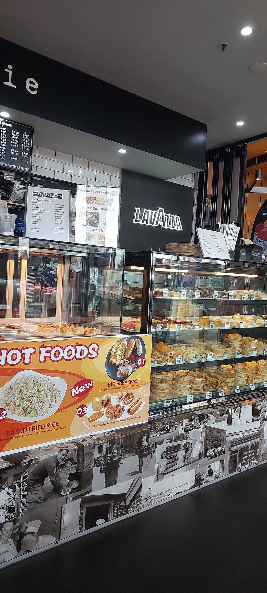 Menu at Baked Cafe & Bakery, Cranbourne East, 1 Linsell Blvd
