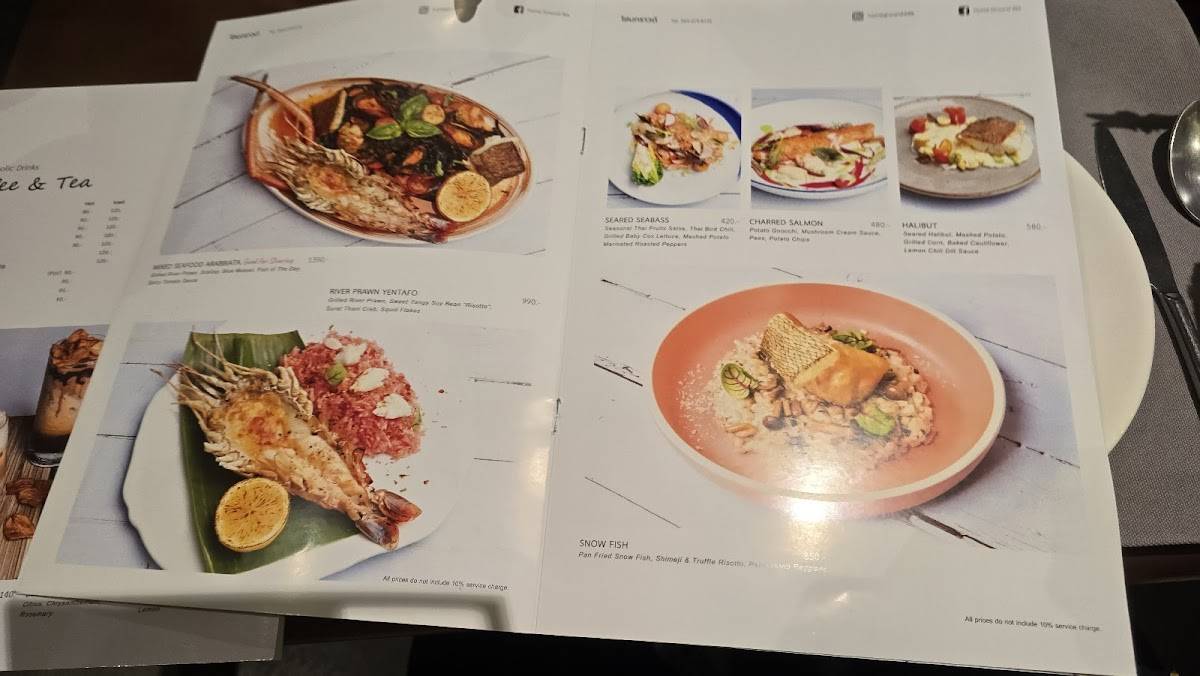Menu at Home Ground BKK restaurant, Bangkok