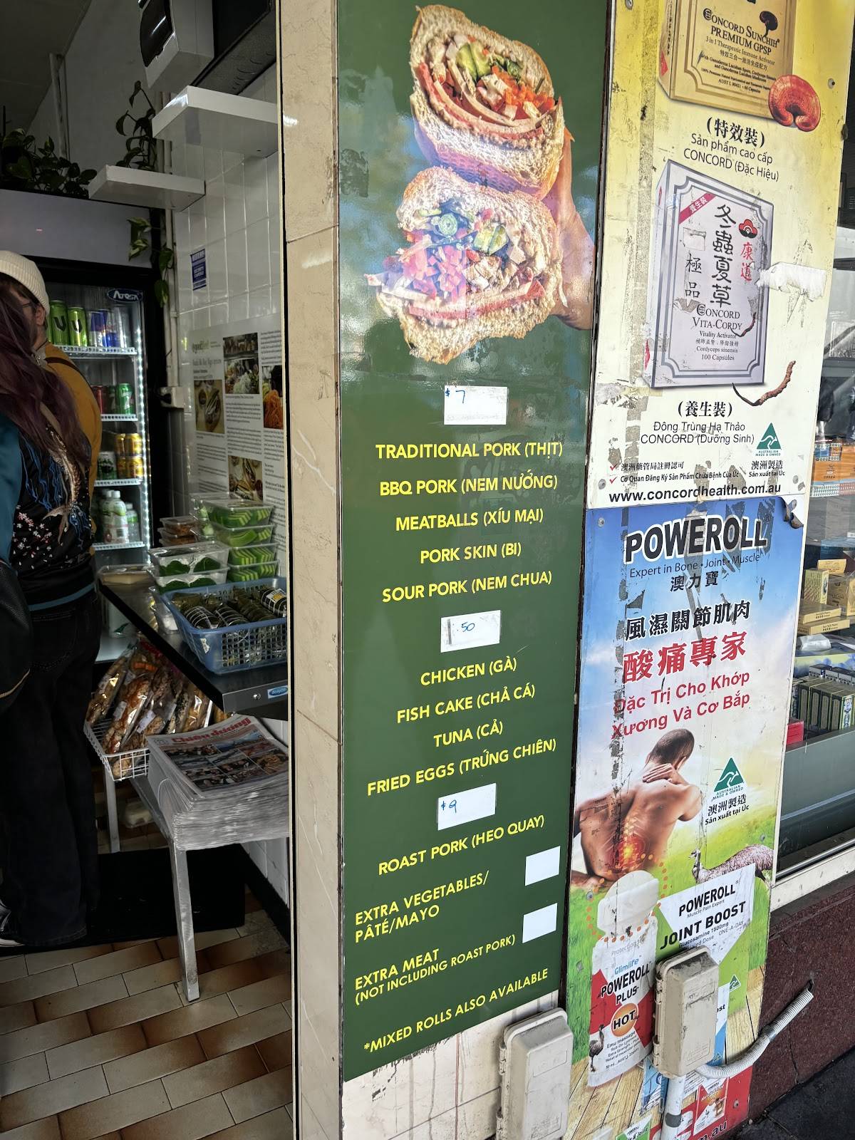 Menu at Banh Mi Bay Ngo Bankstown restaurant, Bankstown