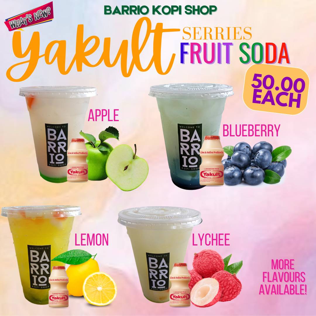 Menu at Barrio Kopi Shop., Santa Rita