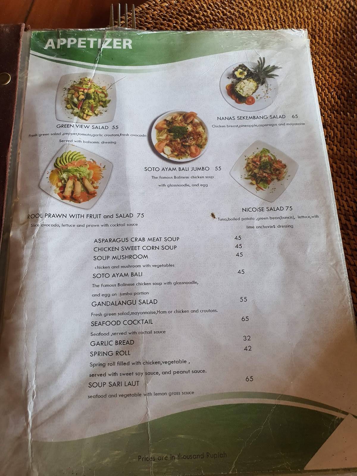 Menu at Restoran Bebek Joni restaurant, Peliatan