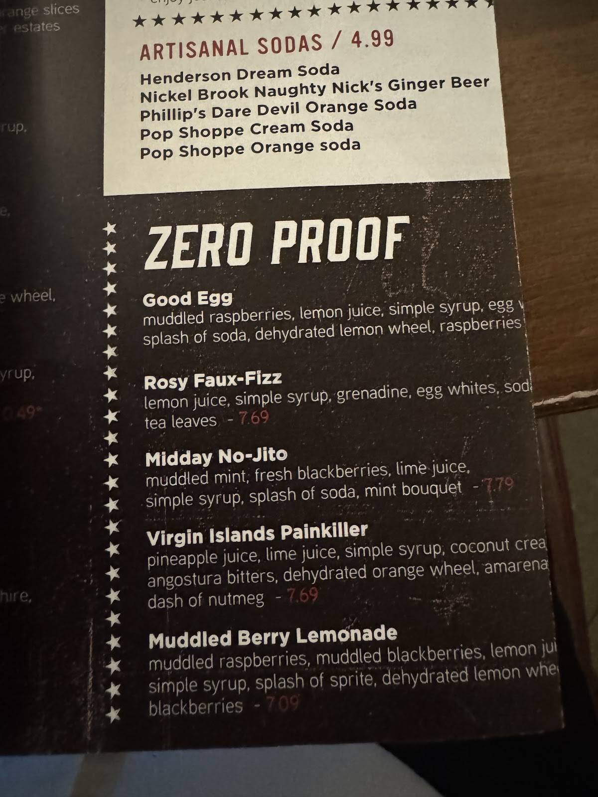 Menu at Beertown Public House Guelph, Guelph