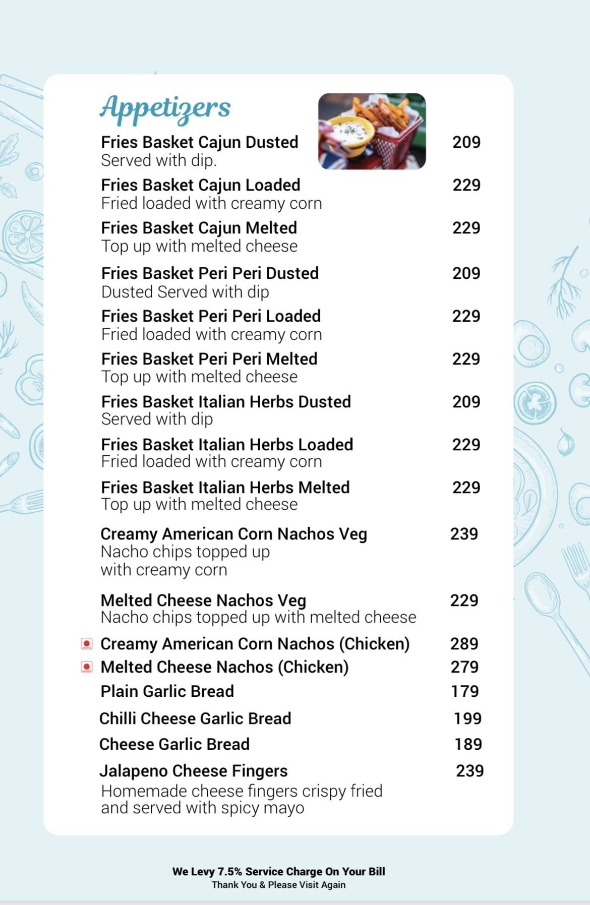 Menu at The Dome Cafe - Kalyan Nagar, Bengaluru