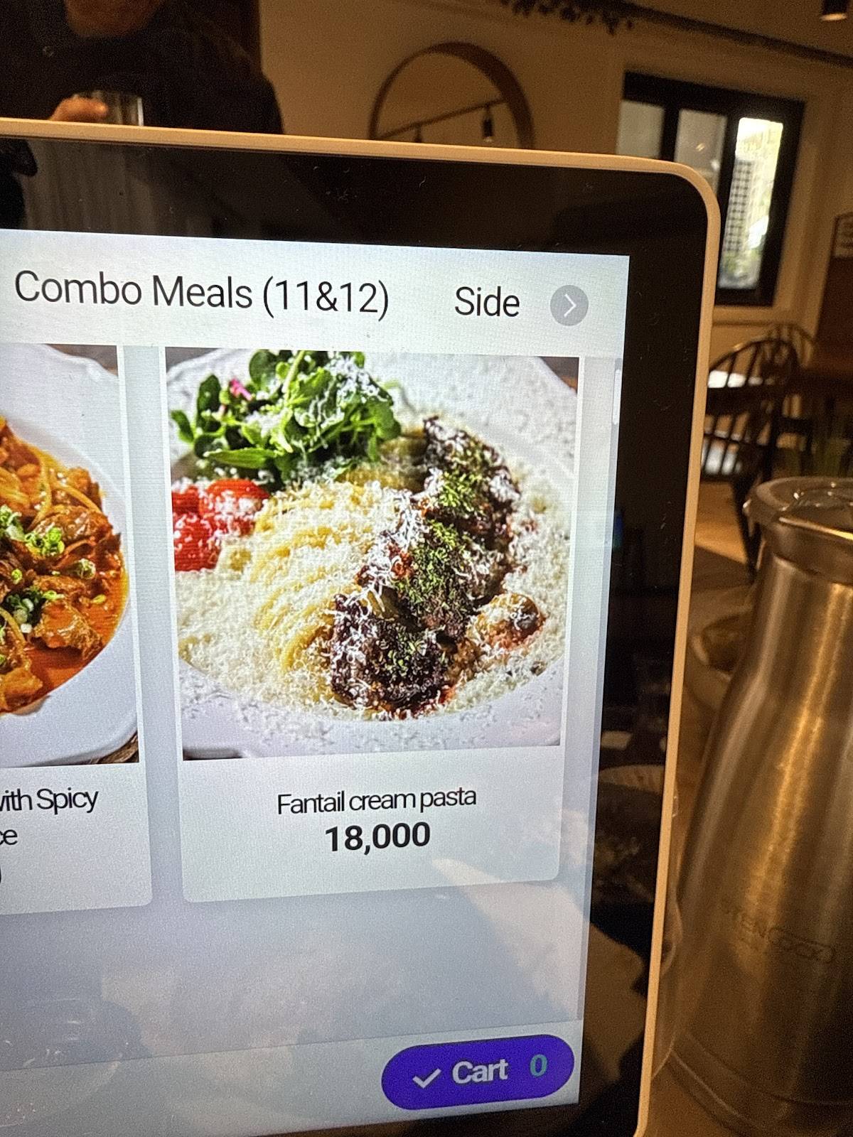 Menu at Bistro Toma restaurant, Seoul, 16-20 Seoulsup 4-gil