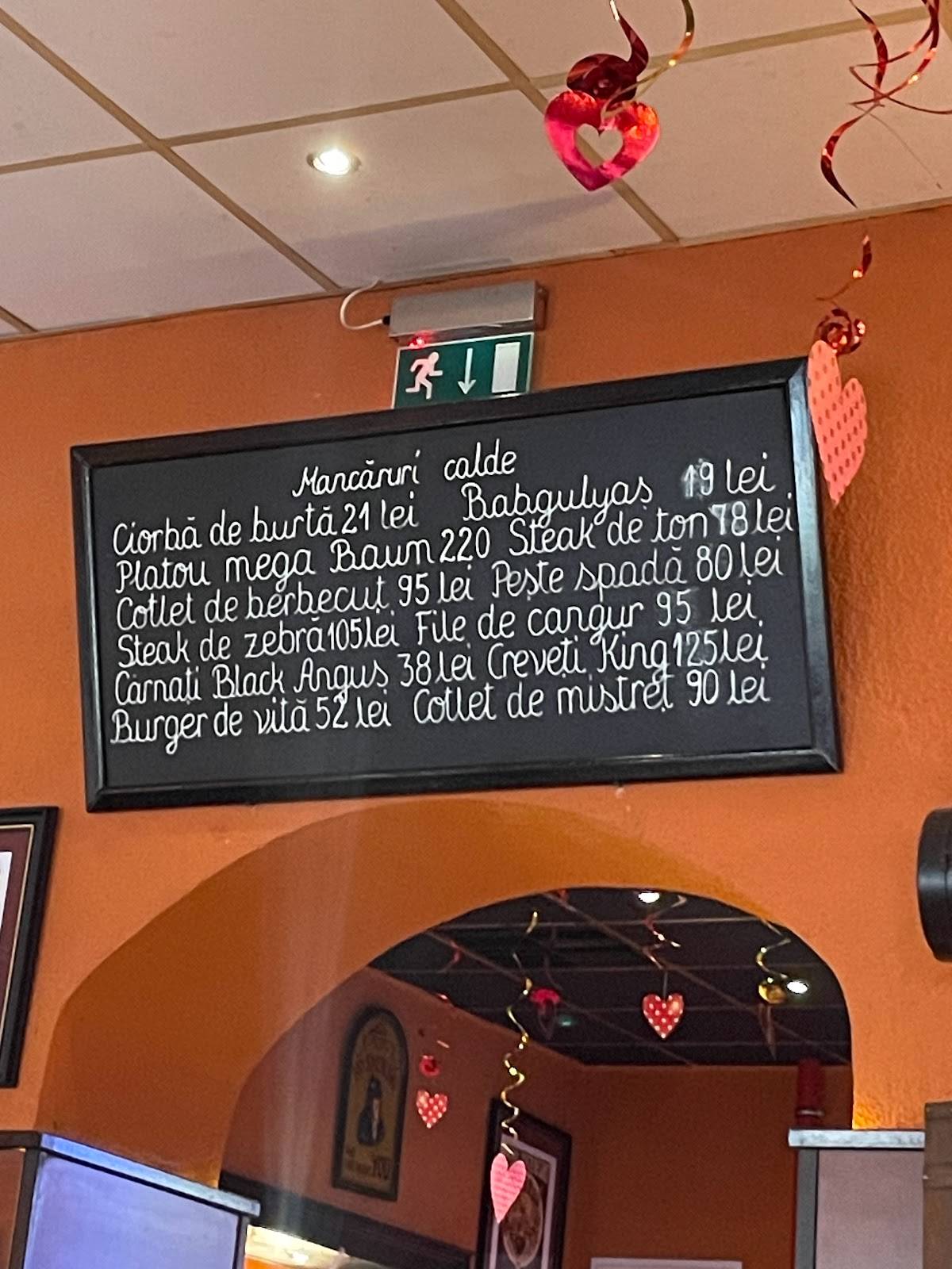 Speisekarte von Bistroteca Baum, Dumbrăveni