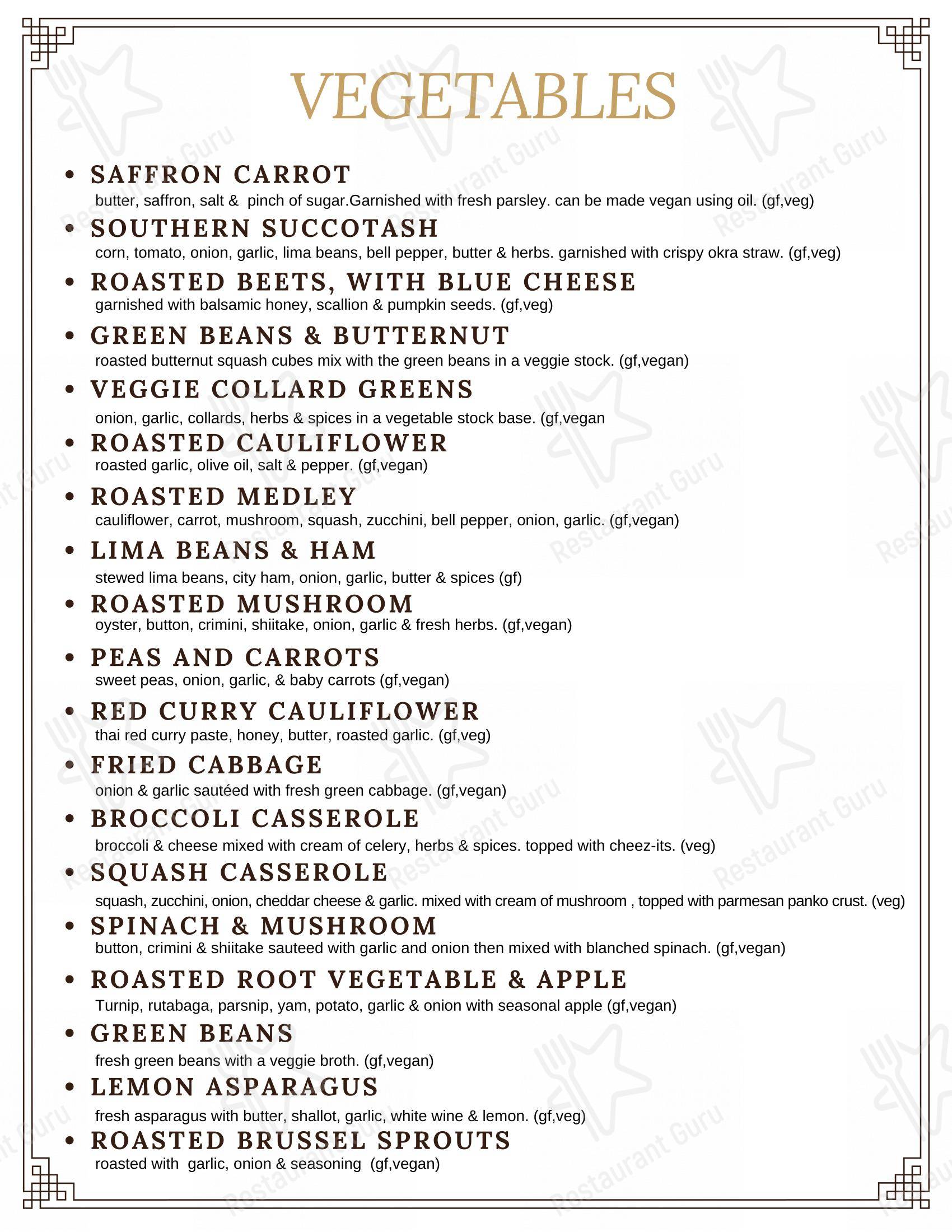 Menu at Black Bear BBQ, Asheville, 800 Fairview Rd Suite C8