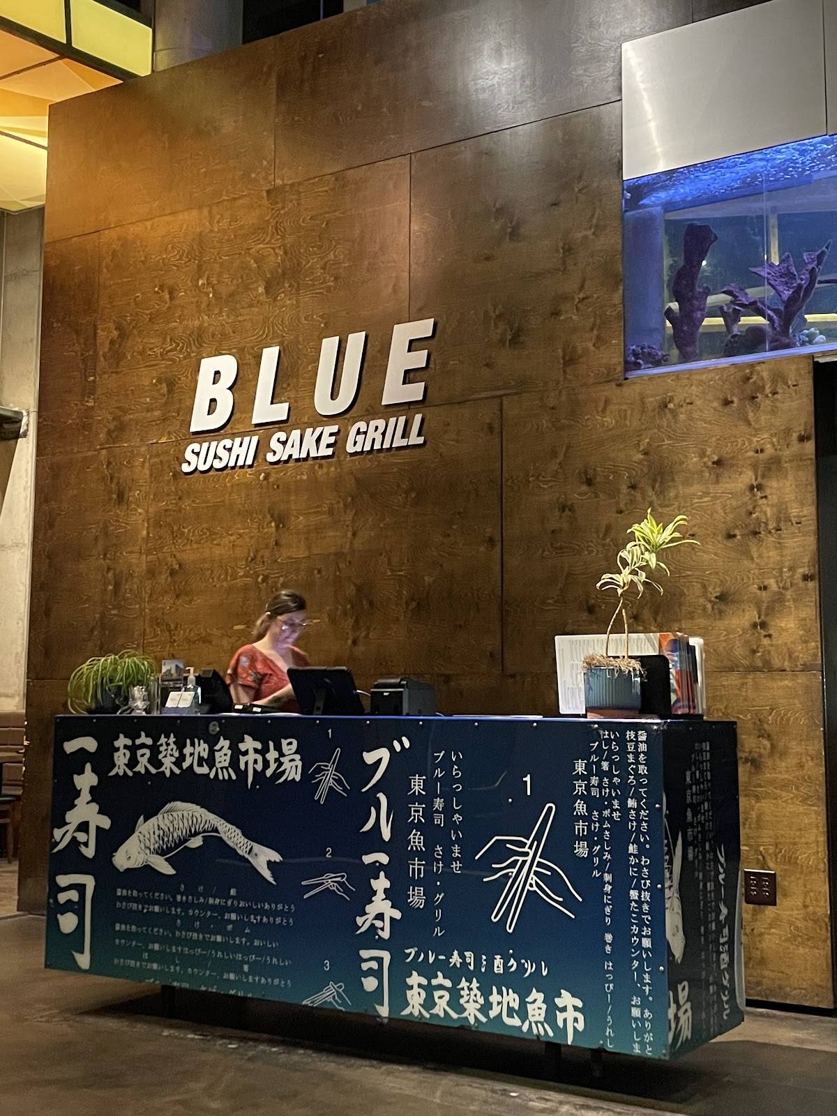 Menu at Blue Sushi Sake Grill restaurant, Fort Worth