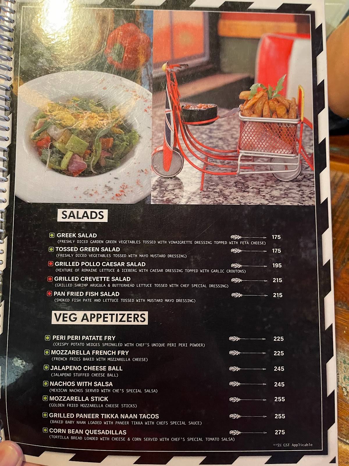 Menu at Boho The Sky Café - Garia, Kolkata