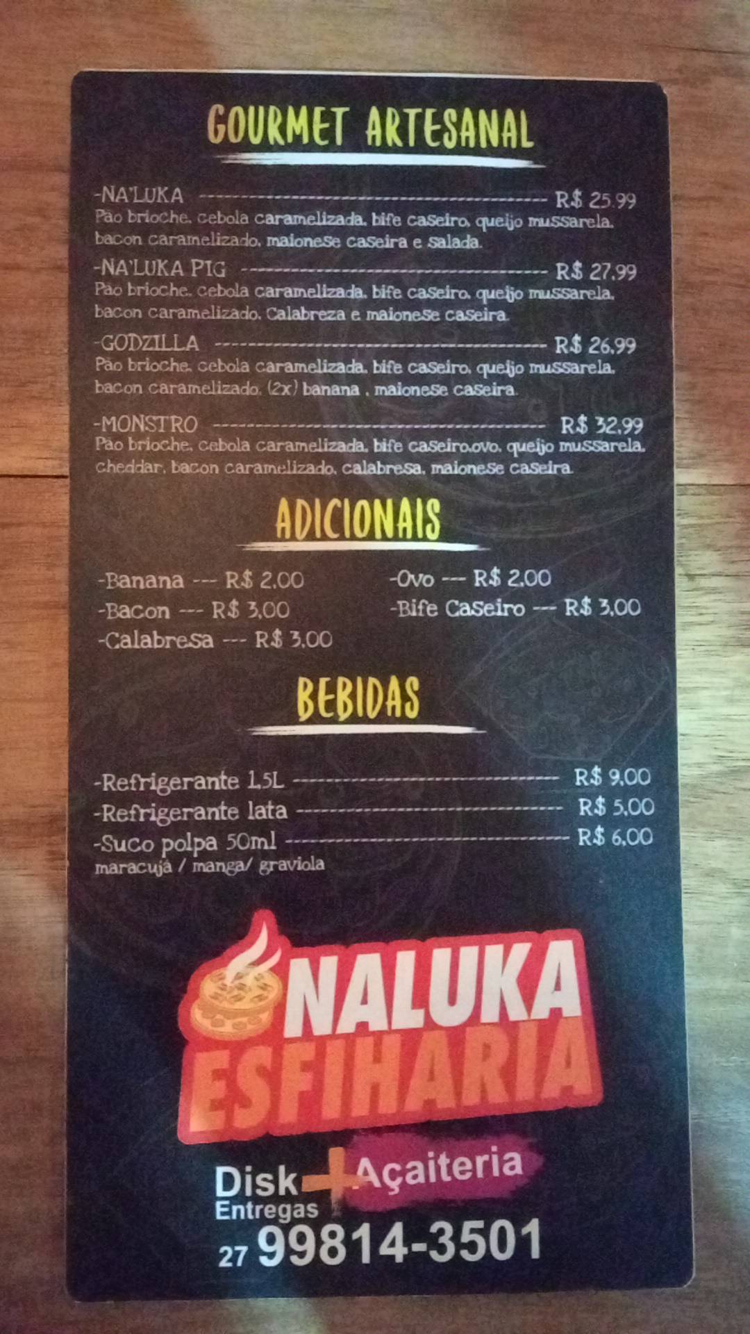 Menu em Boi Na Brasa restaurante, Linhares