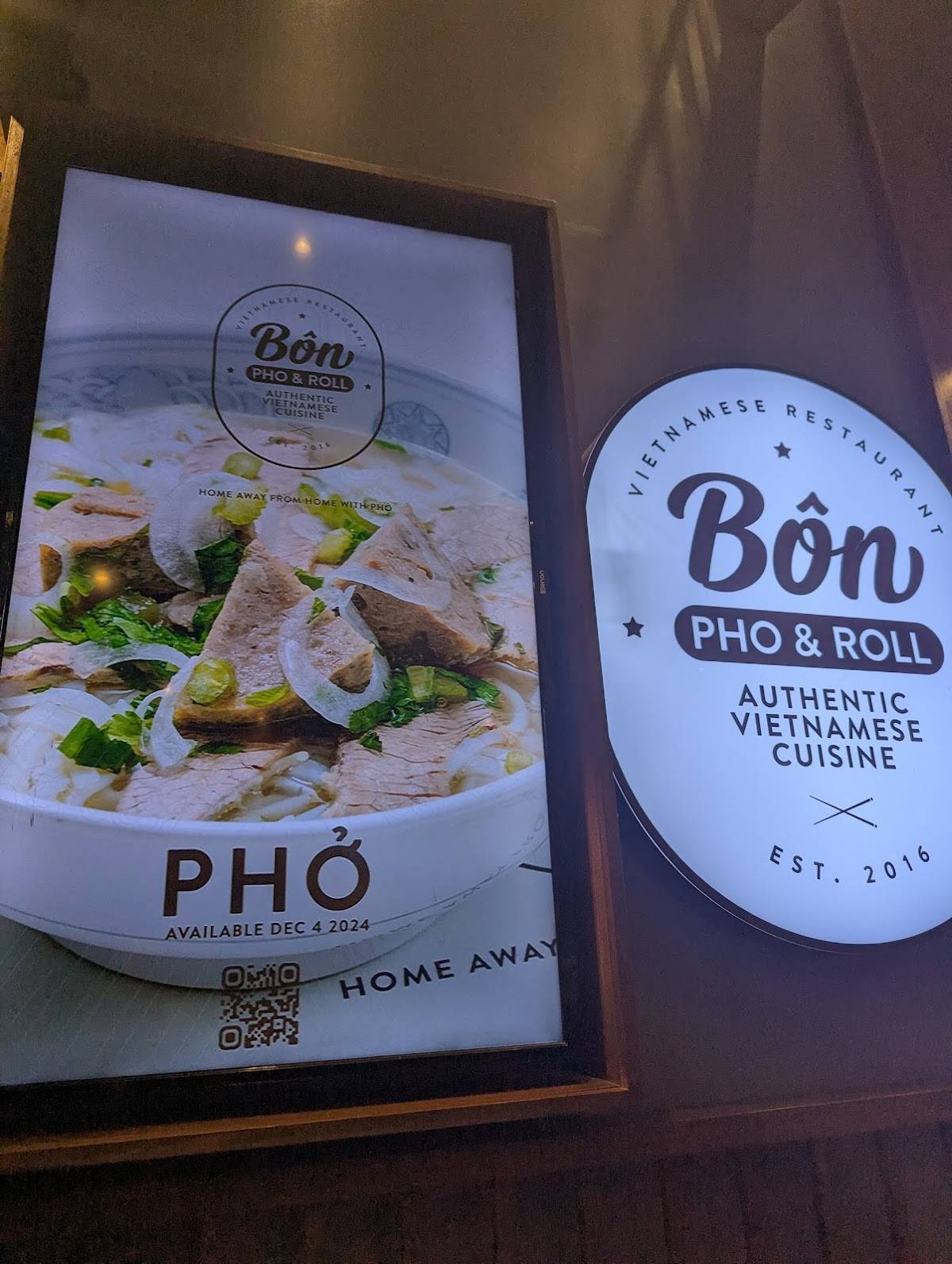 Menu at Bon Pho&Roll Iland Bay - Vietnamese Restaurant, Pasay