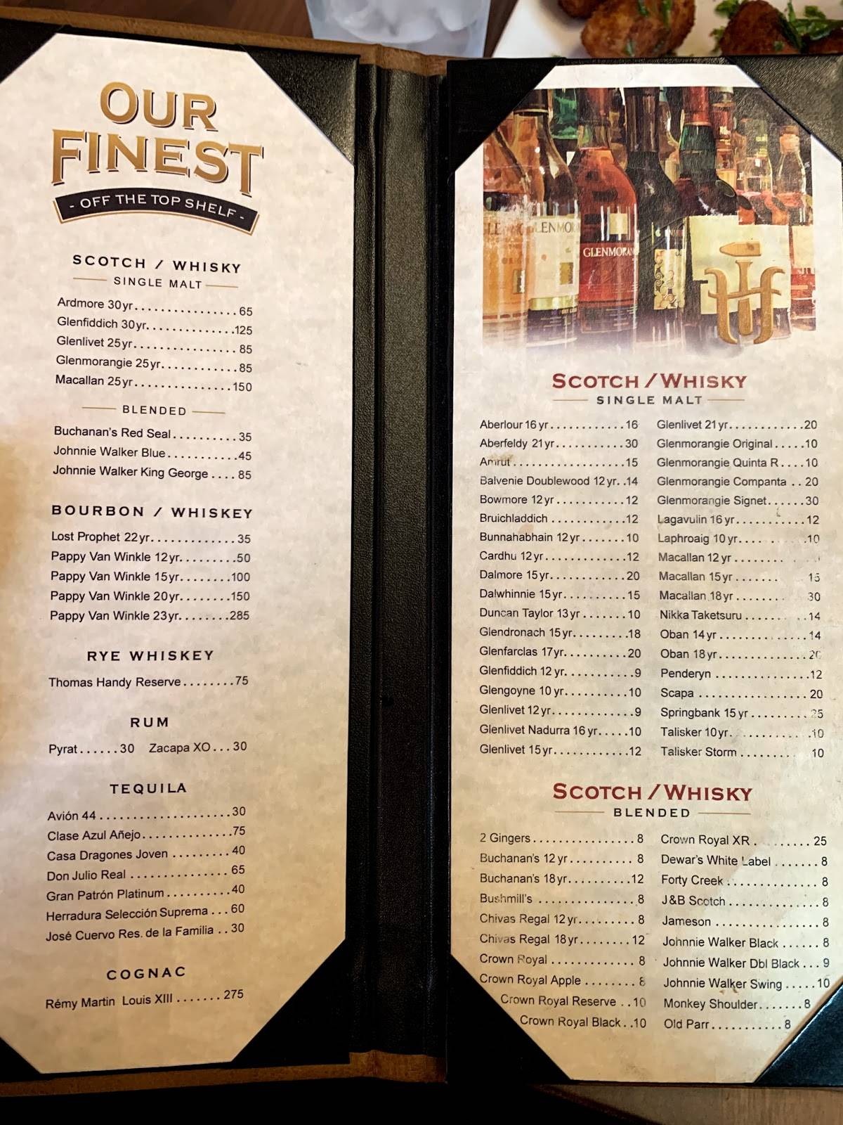 Menu at Border Foundry Restaurant and Bar, Laredo