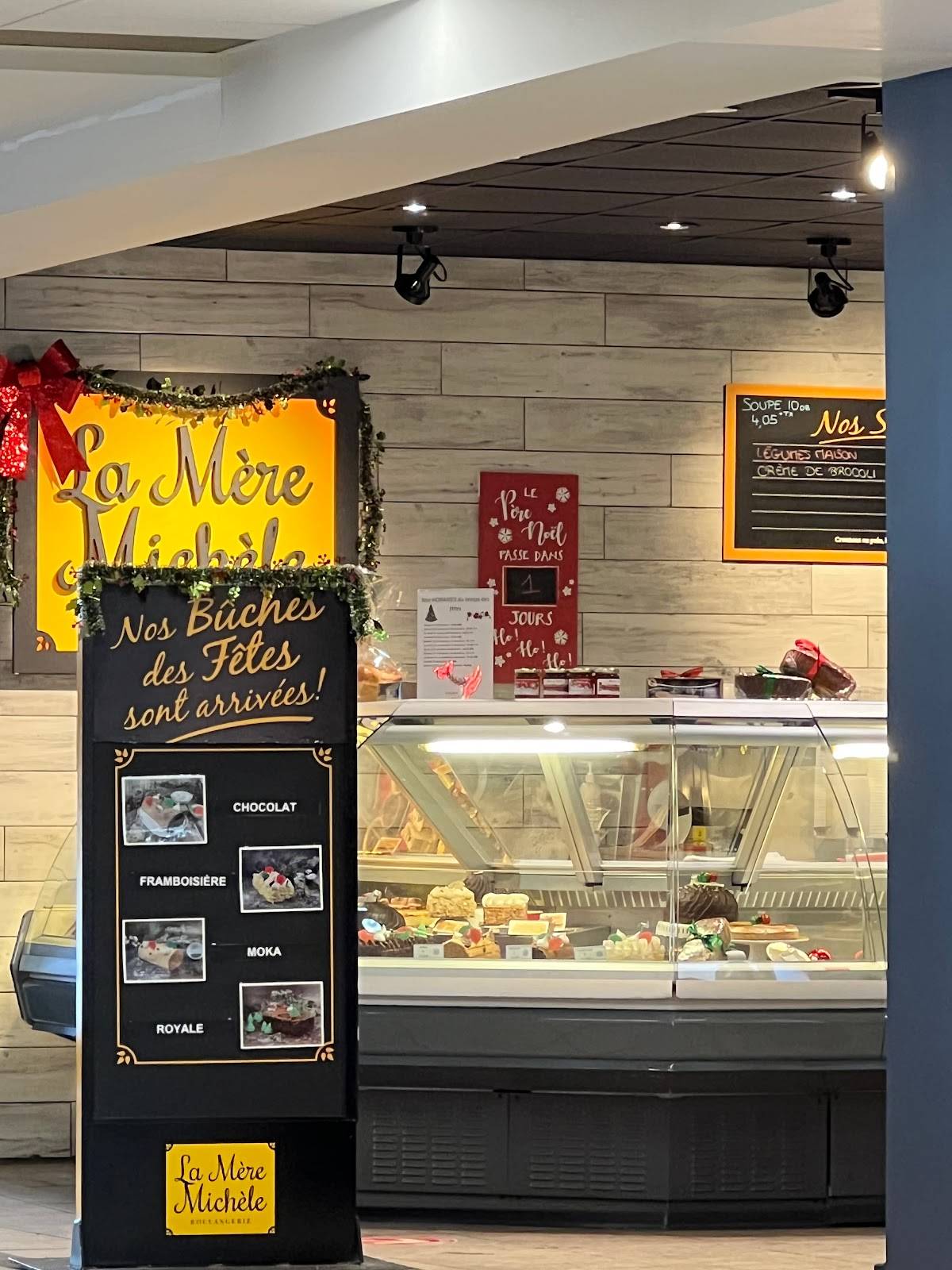 Menu au Boulangerie La Mère Michèle, Québec, Boul Laurier
