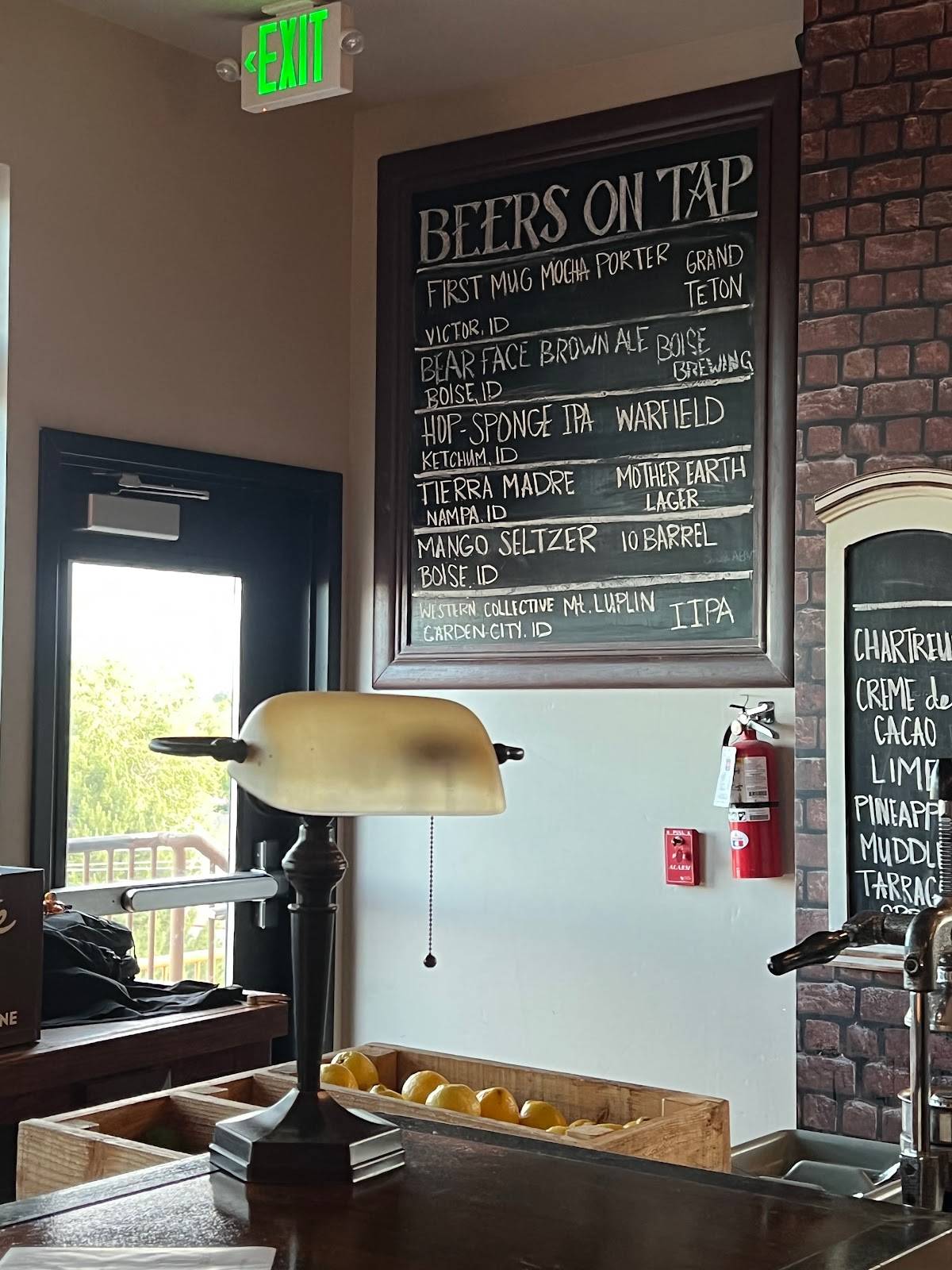 Menu at Brick 29 Bistro pub & bar, Nampa