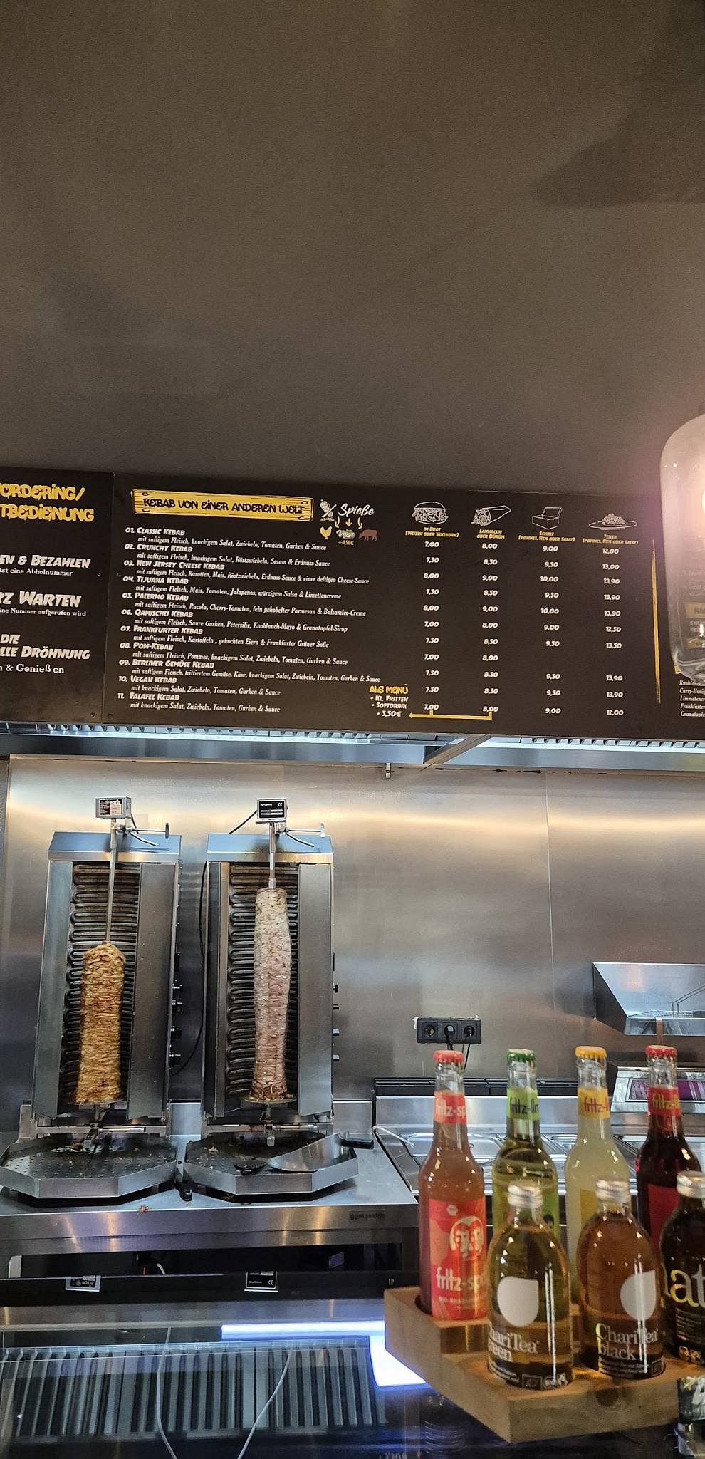 Speisekarte von CRUNCHY KEBAB, Göttingen