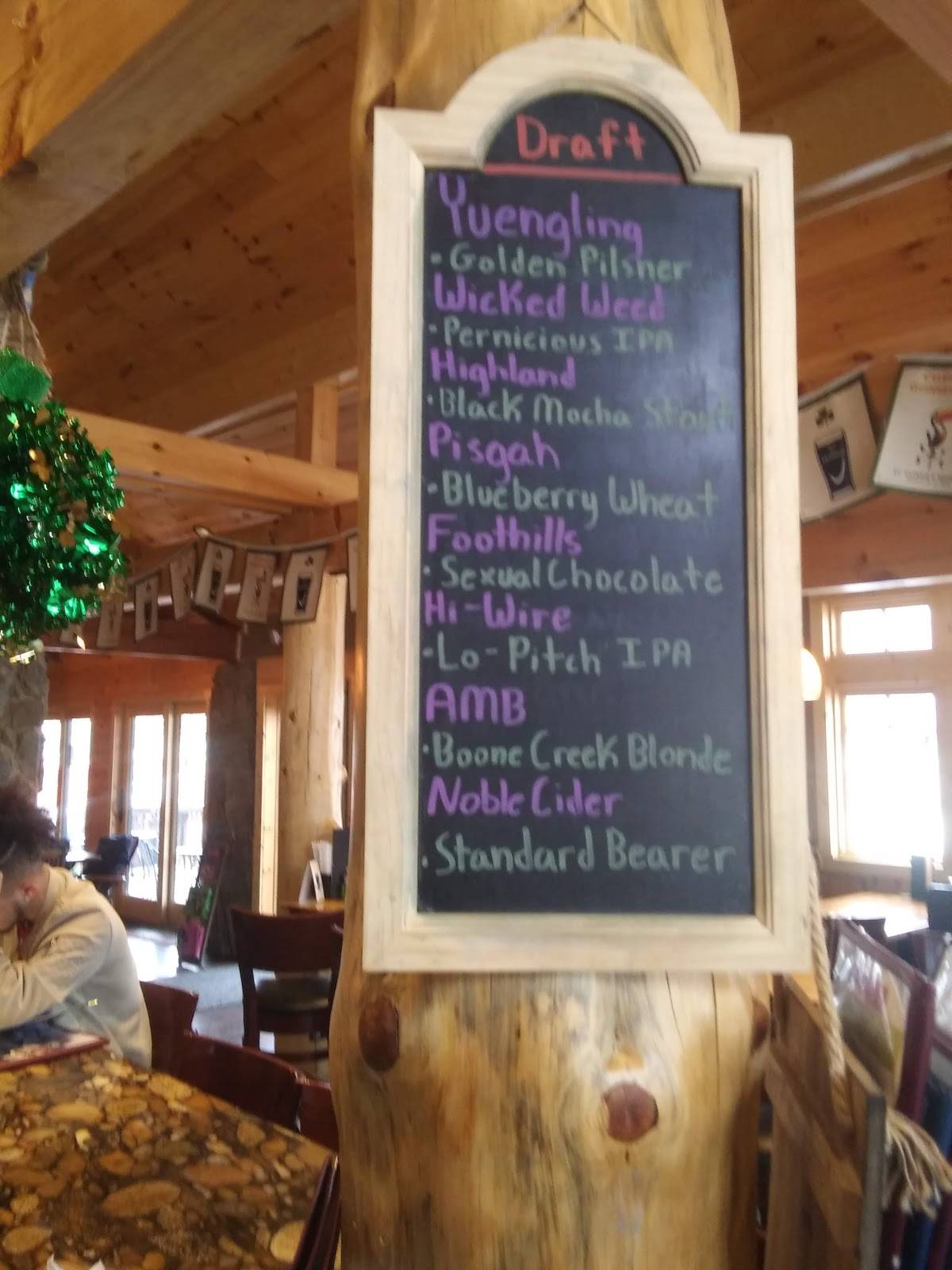 Menu at Banner Elk Cafe & Tavern, Banner Elk, 324 Shawneehaw Ave S ...