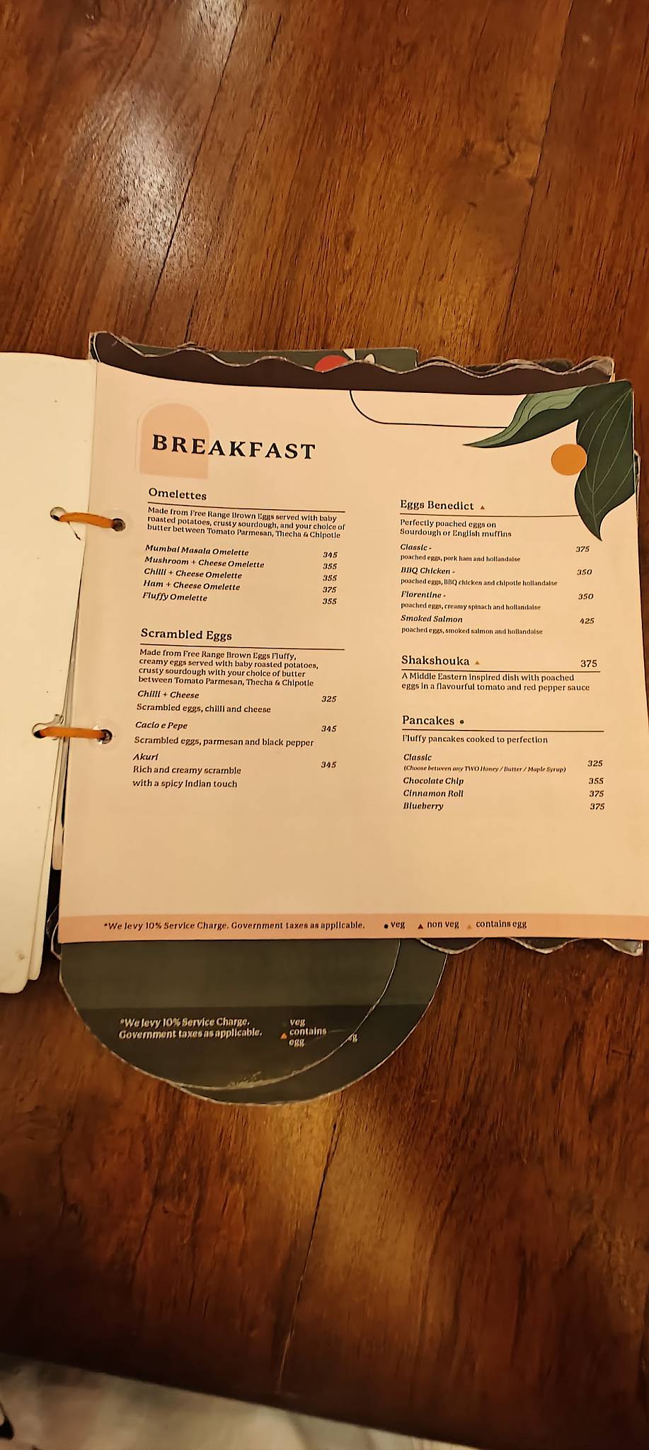 Menu at Communion Cafe, Navi Mumbai