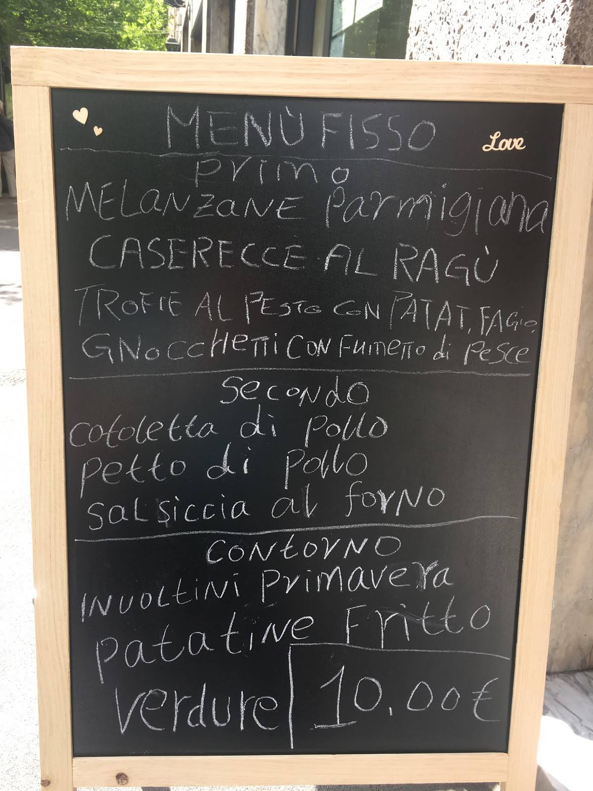 Speisekarte von pizzeria & bar 82, Mailand, Via Giorgio Washington