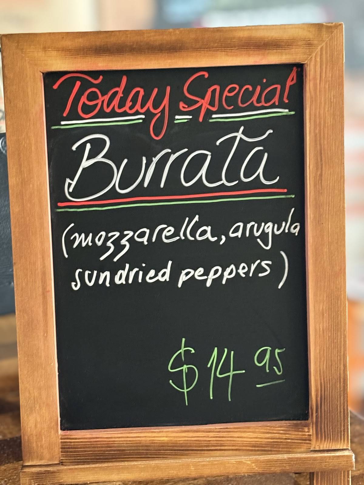 Menu at Calogero's Pizzeria, Lake Alfred