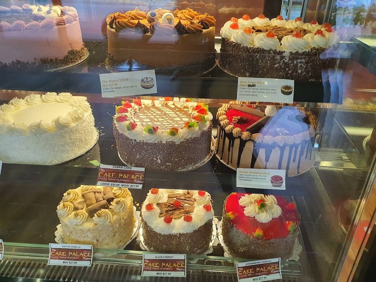 Menu at Canberra Cake Place, Belconnen