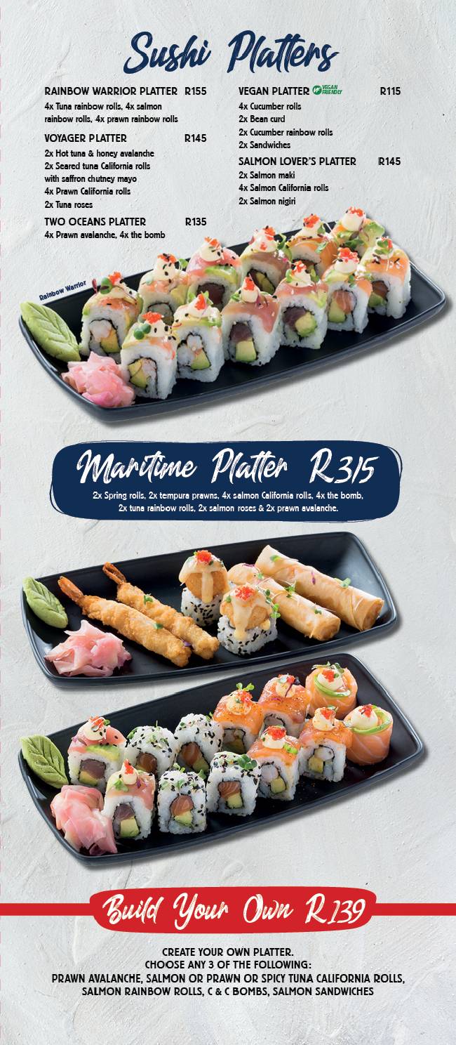 Menu at John Dory's N1 City restaurant, Cape Town, Shop U03A