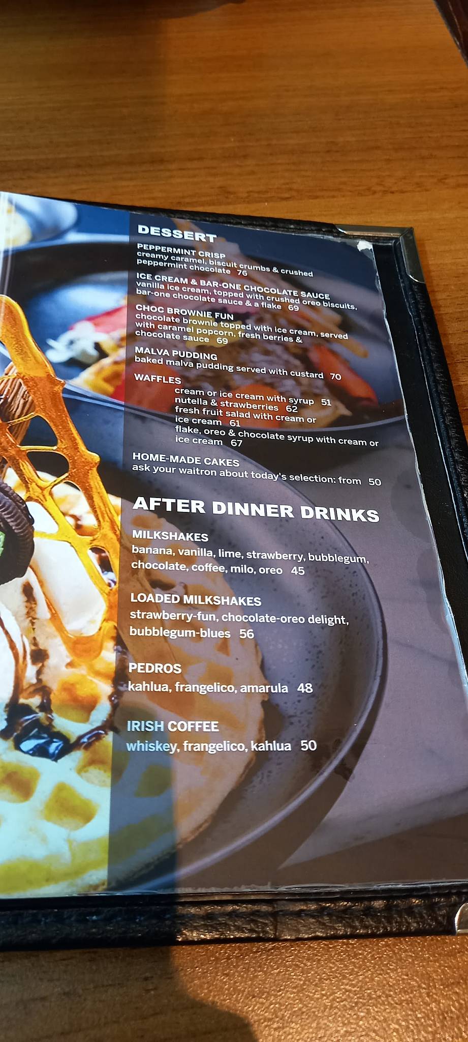 Menu at Cappuccinos @ Mall of the North restaurant, Polokwane, Cnr R81