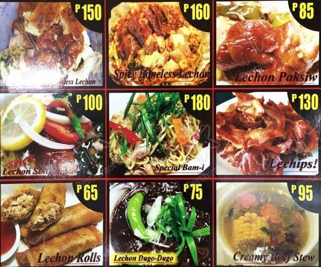 Carta del restaurante Cebu's Original Lechon Belly, Lapulapu, Savemore ...