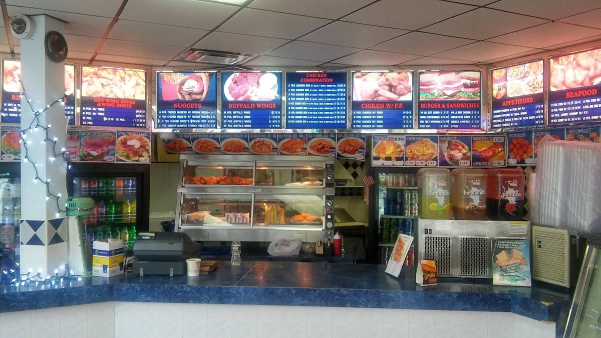 Menu at Cfc Crown Fried Chicken restaurant, Providence, 936 Atwells Ave