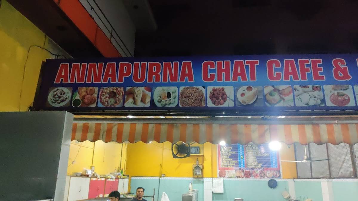 Menu at Annpurna Chaat Cafe., Dehradun