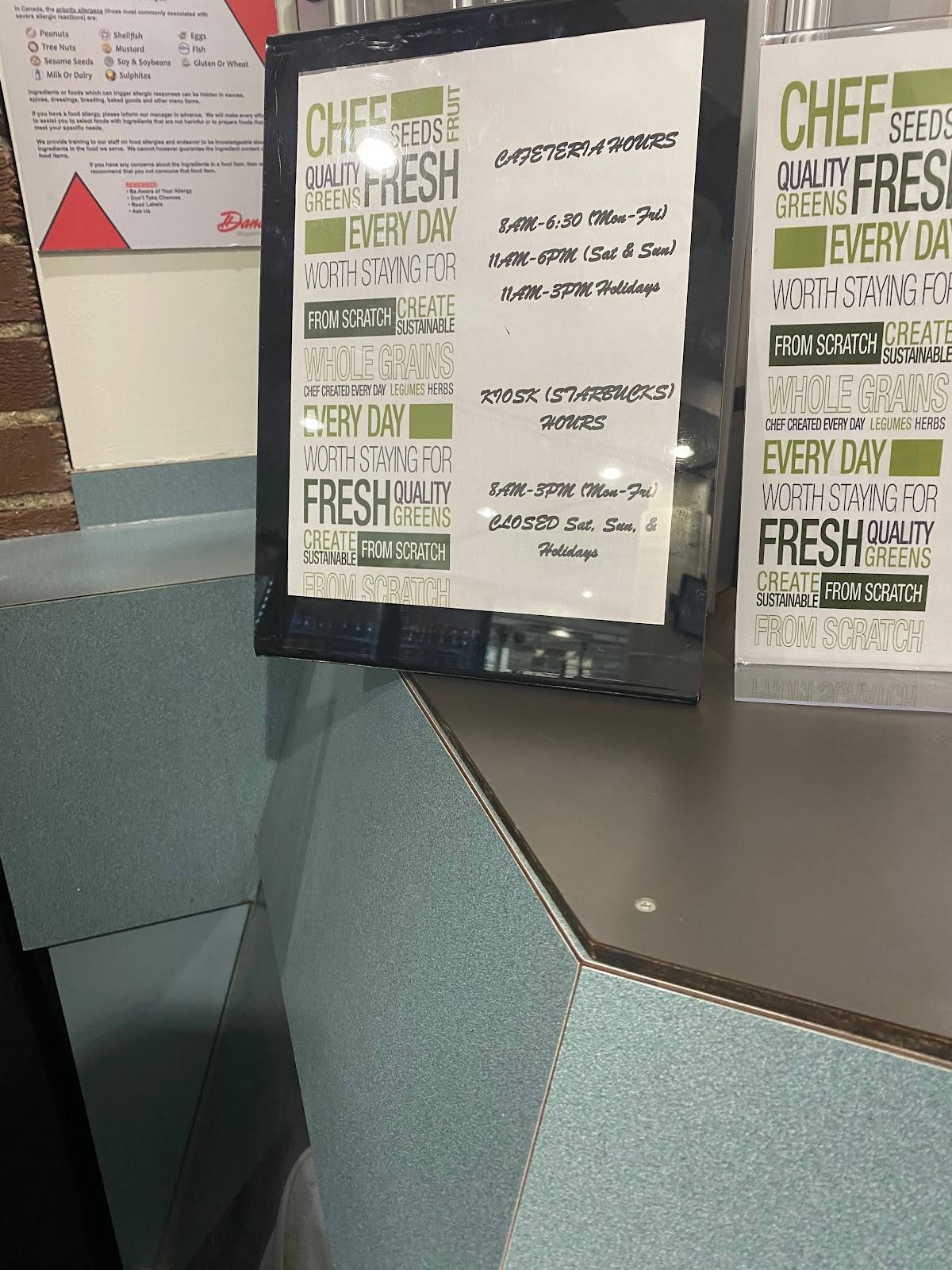 Menu at Chef Created (Kiosk), Edmonton