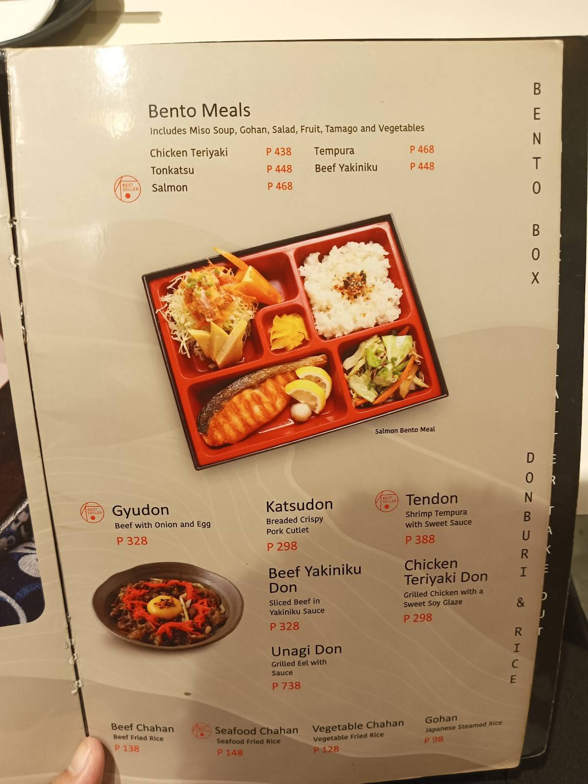 Carta del restaurante Chef Samurai Subic, Subic Bay Freeport Zone ...