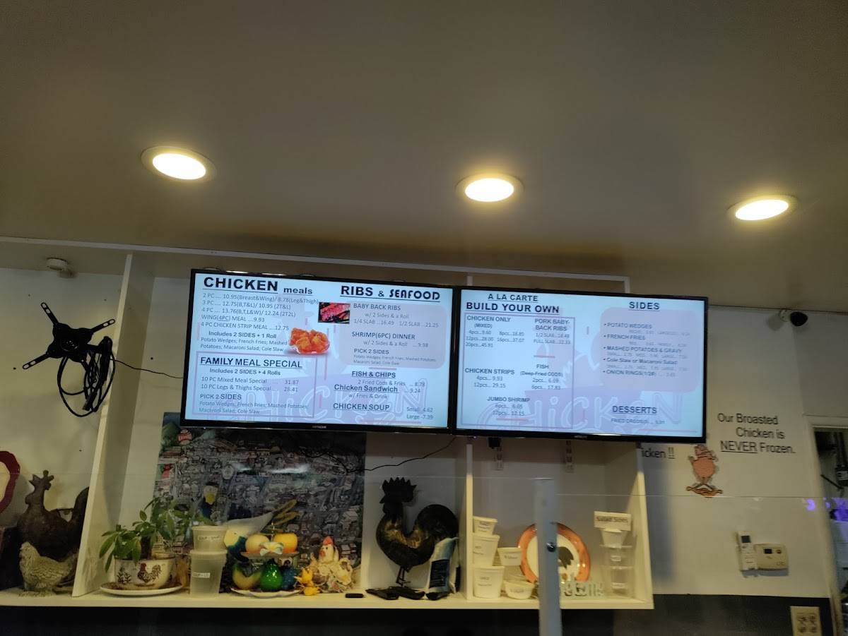 Menu at Chicken Box Broasted Chicken restaurant, La Habra, 330 E ...