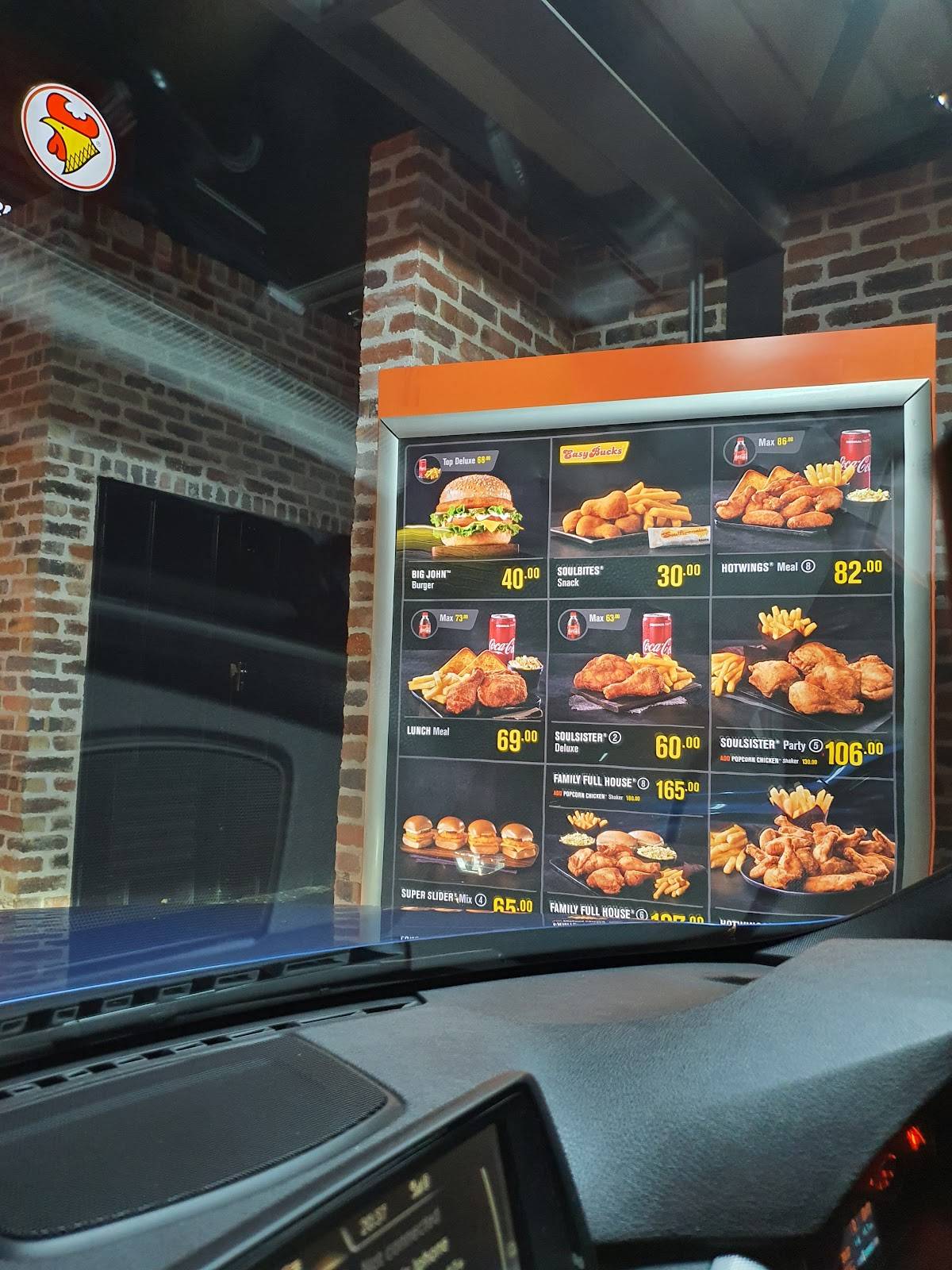Menu at Chicken Licken Mall@55 Fly-Thru restaurant, Centurion