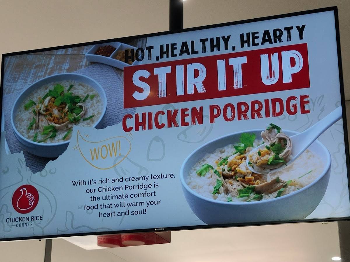 Menu at Chicken Rice Corner (Market City) restaurant, Canning Vale