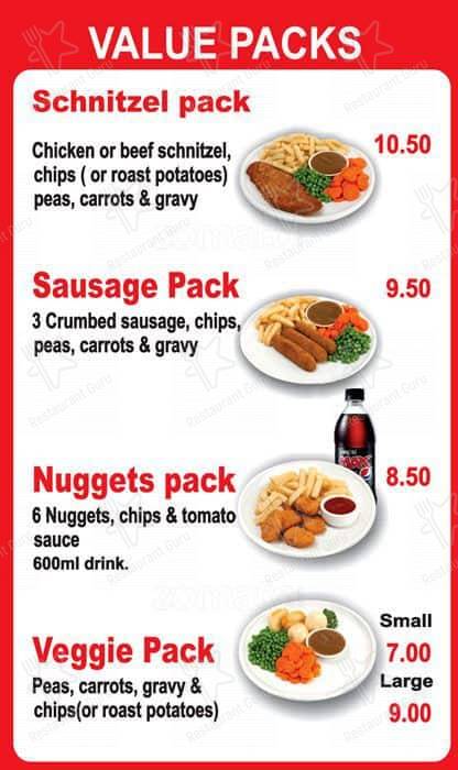 Menu at Chicken Time Norwood fast food, Norwood, 65 The Parade
