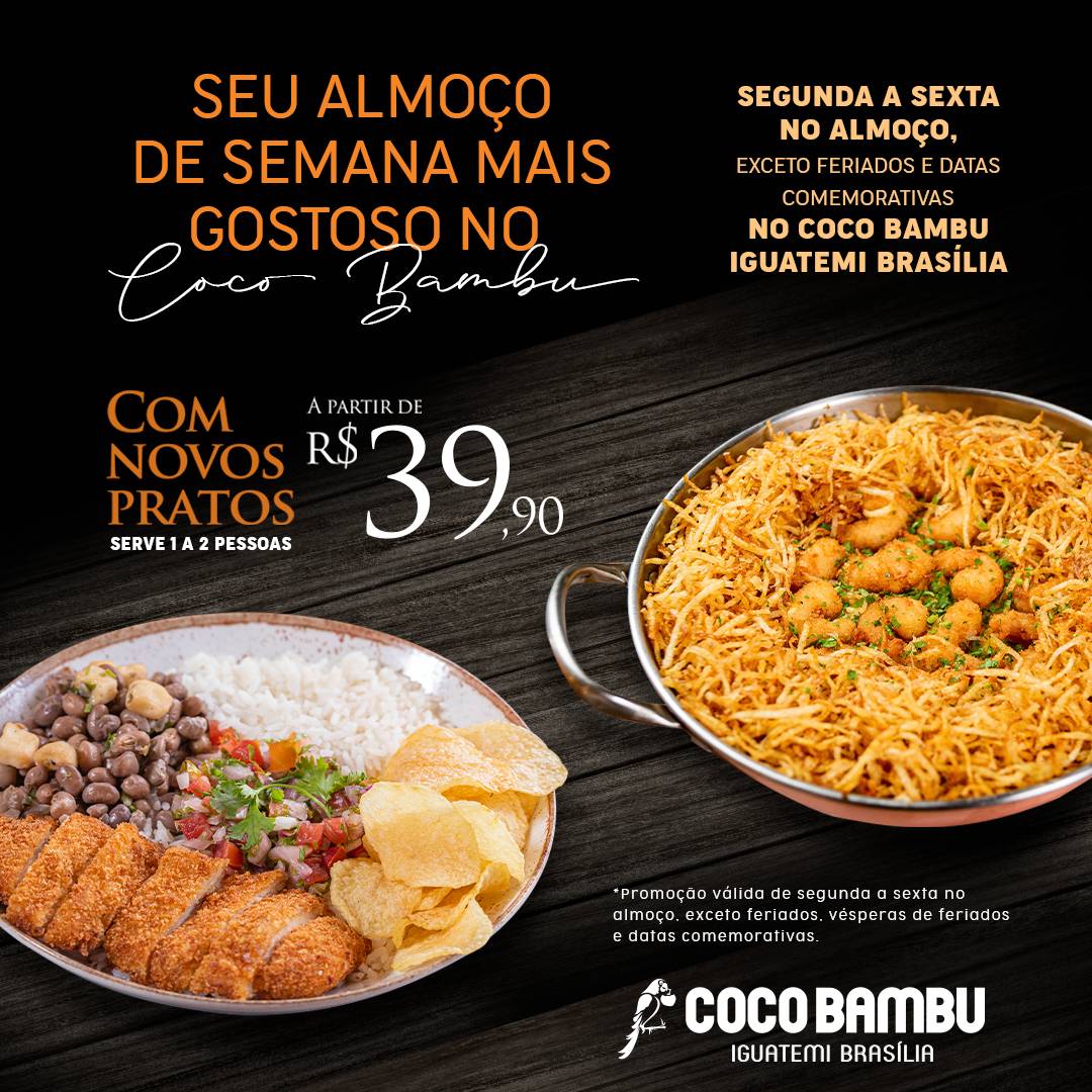 Menu em Coco Bambu Shopping Iguatemi: Happy Hour, Vinhos, Chopp ...