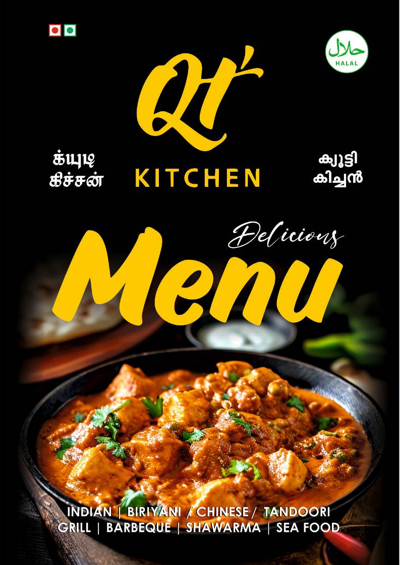 Menu at QT KITCHEN, Coimbatore