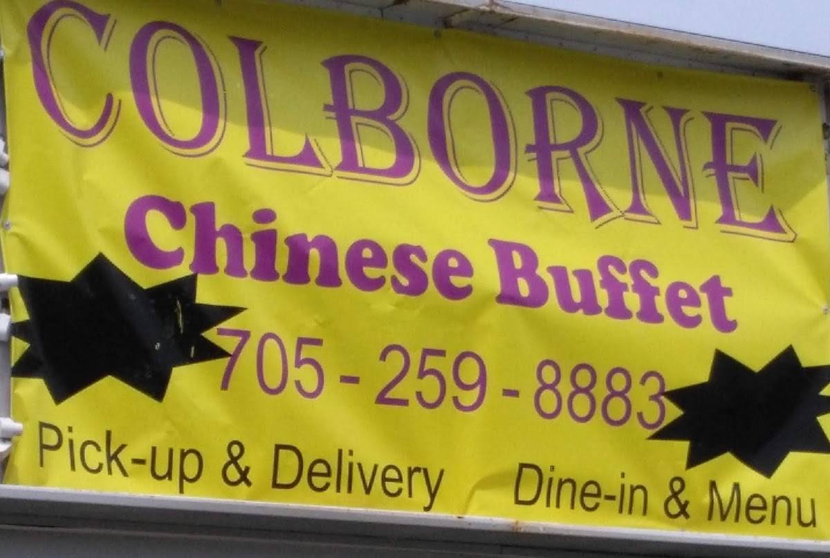 Menu at Colborne Chinese Buffet restaurant, Orillia