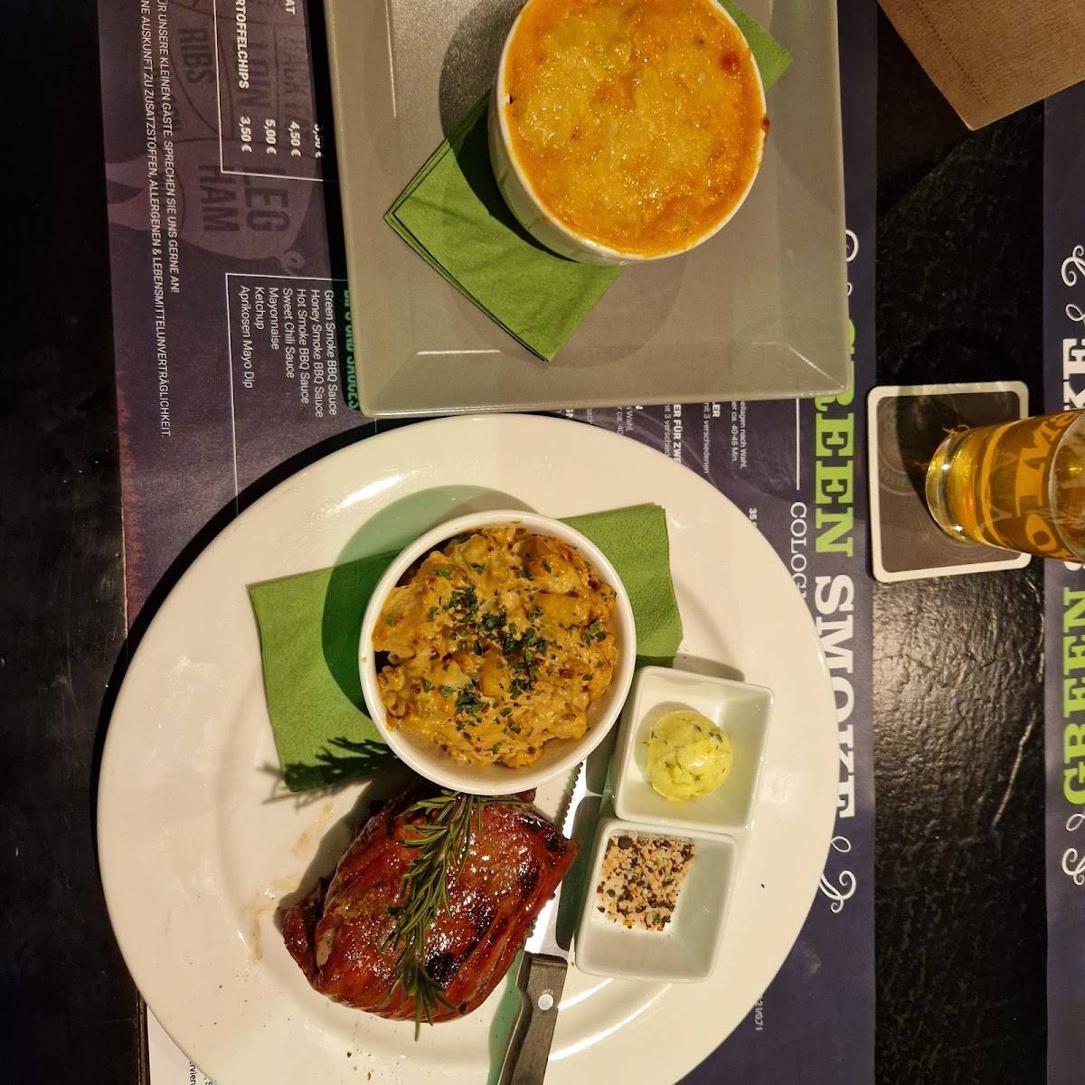 Speisekarte von Green Smoke Cologne - BBQ Restaurant Köln, Köln