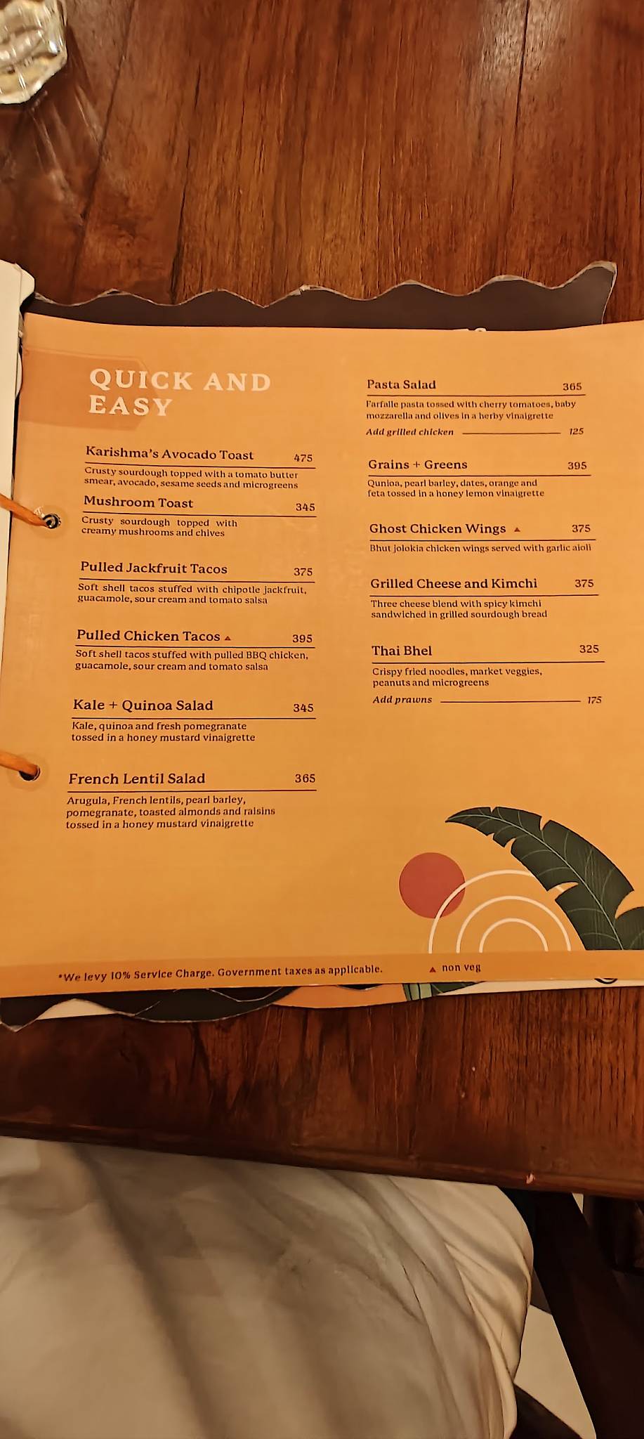 Menu at Communion Cafe, Navi Mumbai