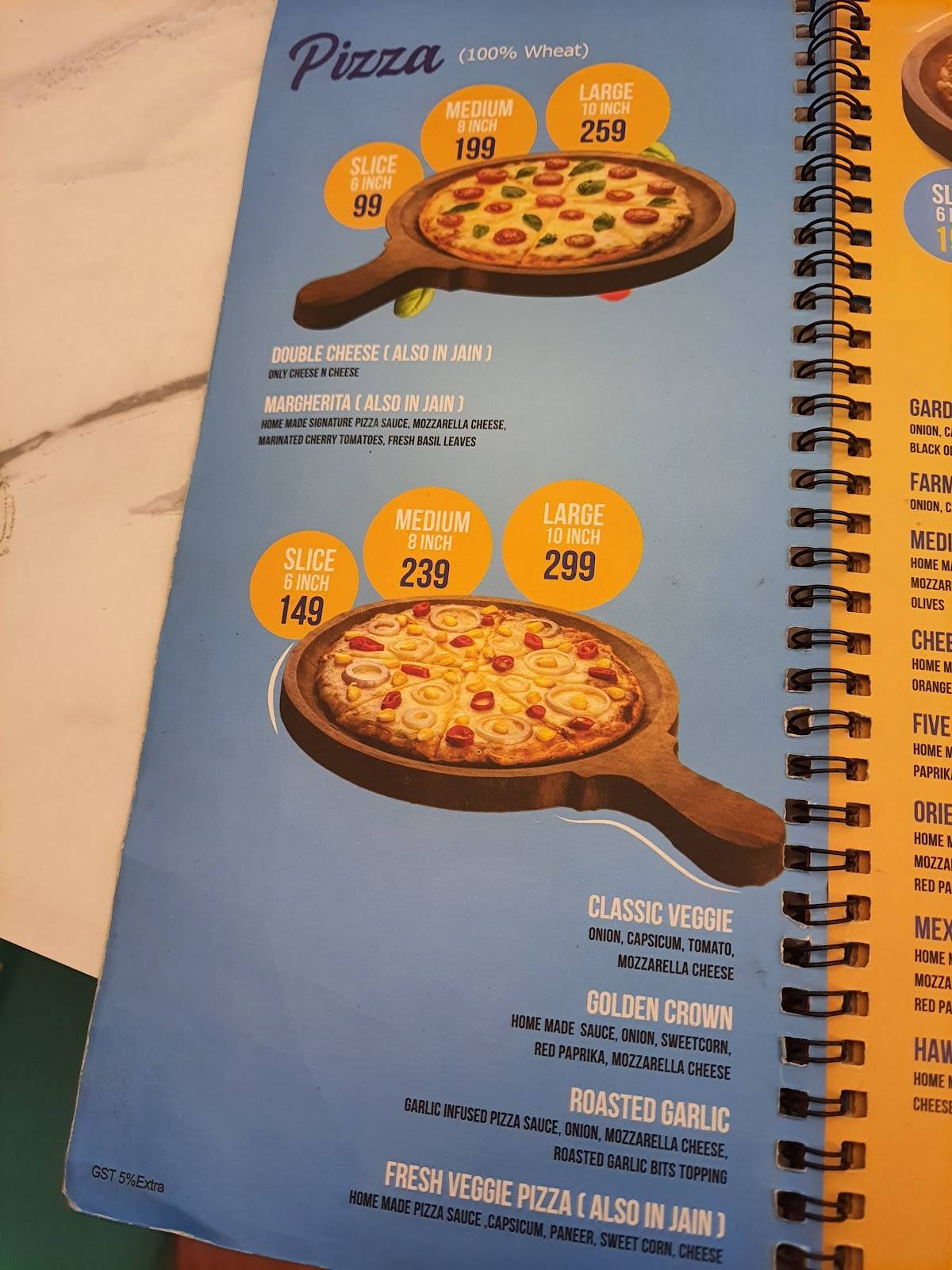 Menu at Crazy Cheesy Cafe Wakad, Pune