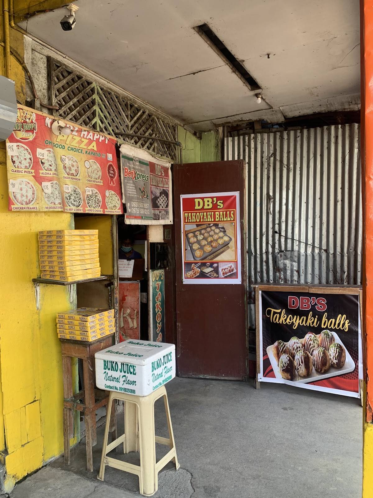 Menu at DB’s Takoyaki Cotabato restaurant, Cotabato City