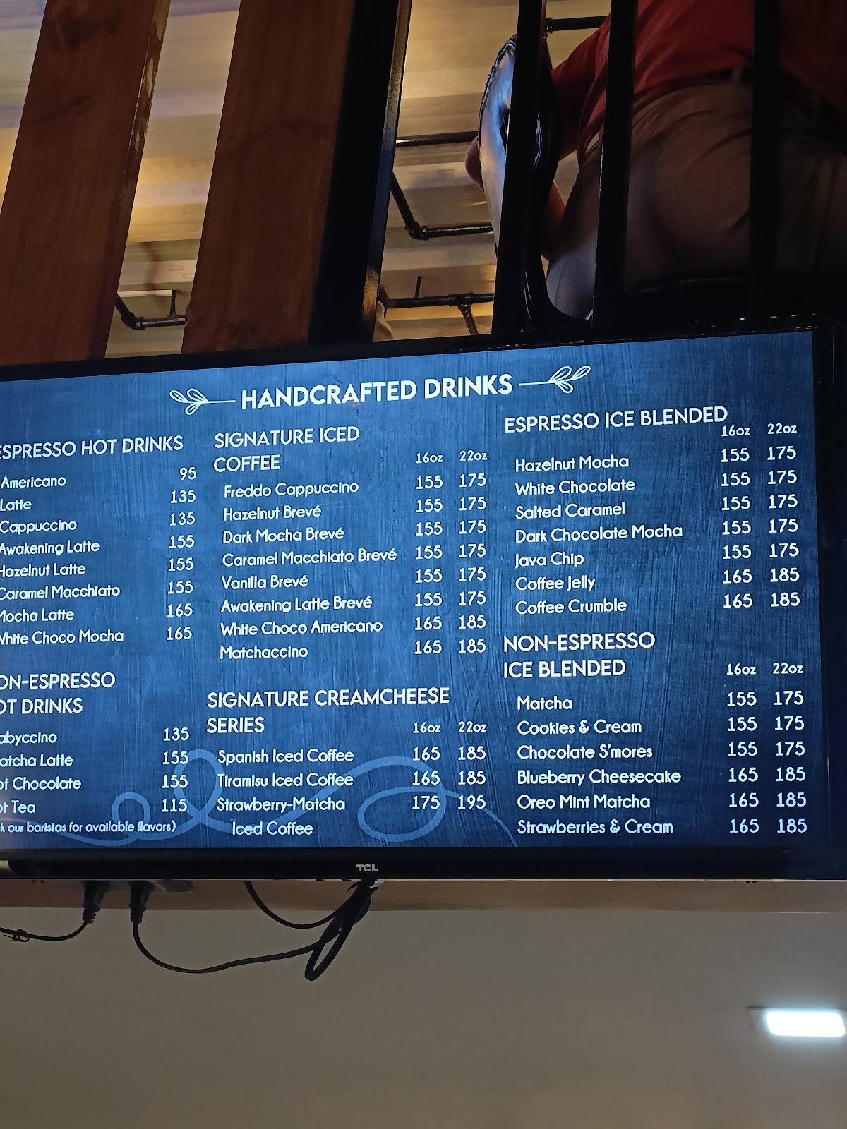 Menu at DCA Signature - Naga cafe, Naga