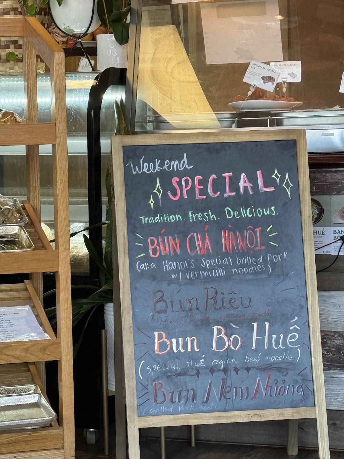 Menu at DaLat's Cafe, Louisville