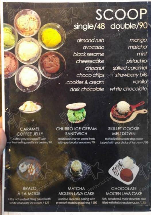 Menu at Dairy Depot UST restaurant, Manila, 2/F FUSEBOX LIFESTYLE COMPLEX
