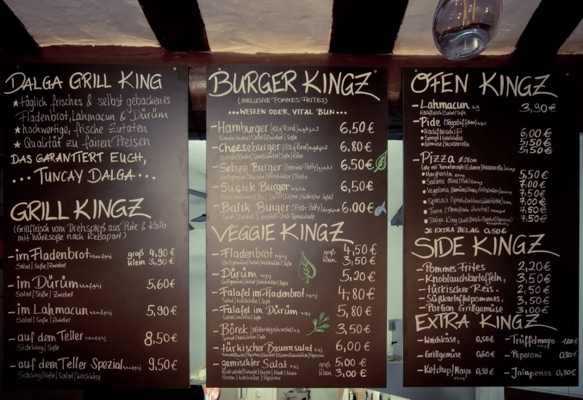 Menu at Dalga Grill King restaurant, Karlstadt am Main