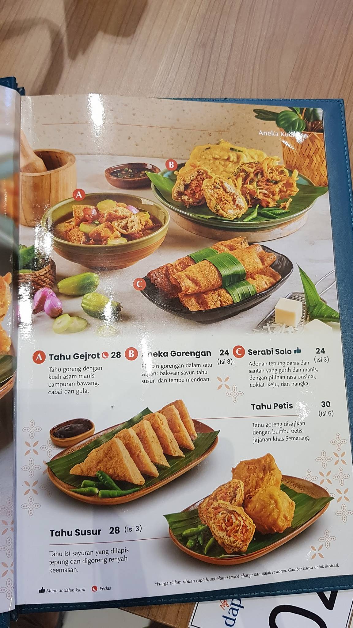 Menu at Dapur Solo - AEON Mall Deltamas restaurant, Bekasi Regency
