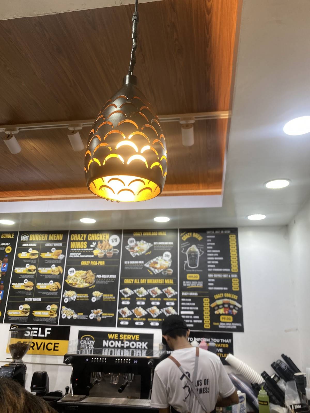 Menu at The Crazy Bite Co. Sky Cafe, Davao City
